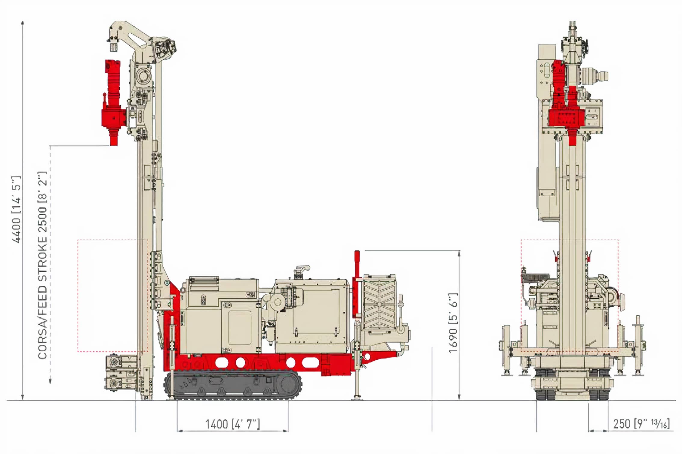 Comacchio GEO 300 - גאוטסט קידוחי ניסיון ובדיקות קרקע - Geotest